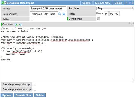Weekdays Only Scheduled Job Servicenow Guru