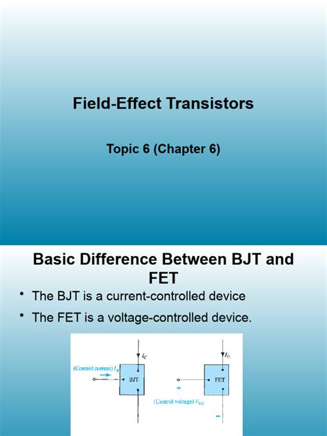 S6 Field Effect Transistors Download Free Pdf Mosfet Field Effect