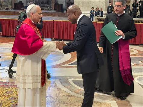 Ghanas Foreign Minister Represents President Mahama At Pope Leo Xivs
