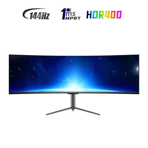 49 1800r Curved 4K HD Special Monitor For Racing Game With Excellent Experience China 49