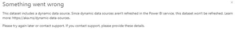 solved scheduled refresh using dynamic data source microsoft fabric community