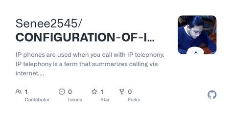 github senee2545 configuration of ip phone with router in different