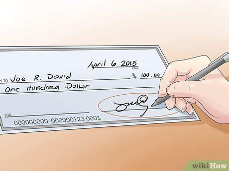 How To Write A Check Steps With Pictures WikiHow