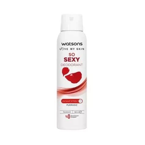 Watsons So Sexy Deodorant Spray Stay Fresh And Confident All Day Long