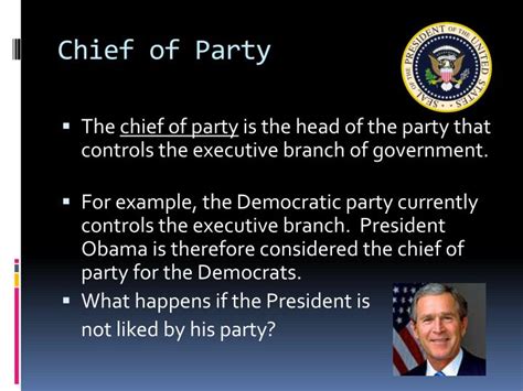 Ppt Roles Of The President Powerpoint Presentation Id 2712919