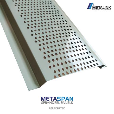 Perforated Metal Spandrel Commercial And Industrial Construction