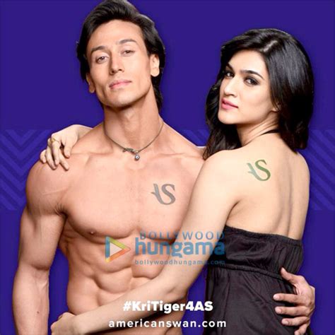 Check Out Tiger Shroff And Kriti Sanon Get Inked For American Swan