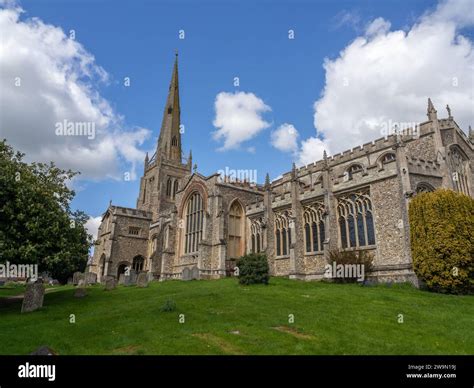The Church Of St John The Baptist St Mary And St Laurence Thaxted