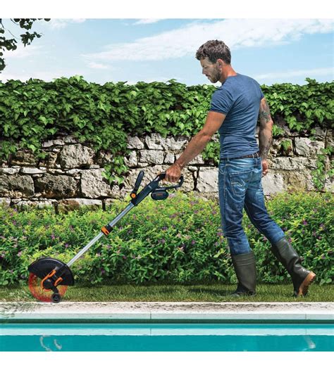 Worx Wg180 40 Volt Gt30 Trimmer With Battery And Charger