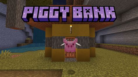 Piggy Bank Screenshots Minecraft Bedrock Addons Curseforge