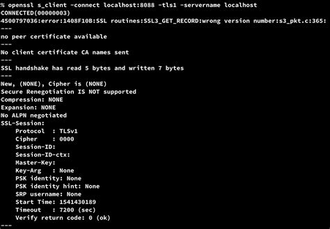 Ssl3getrecordwrong Version Number No Plugins Showing Up For My Mac