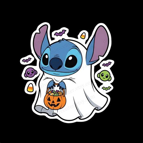 Stitch Halloween Png Clipart Digital Download High Resolution