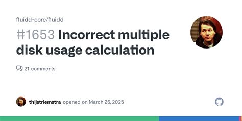 Incorrect Multiple Disk Usage Calculation · Issue 1653 · Fluidd Core