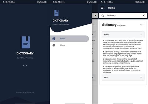 Github Iandivdictionary App Dictionary Application Built With Ionic