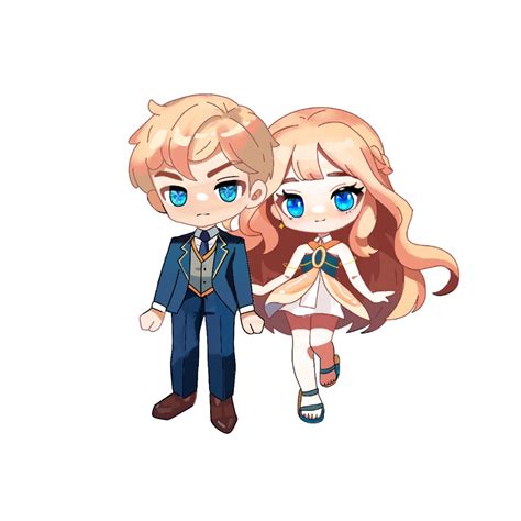 Sd 남자 여자 캐릭터 일러스트 포트폴리오 크몽