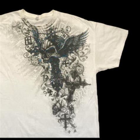 Affliction Type Shirt Read Description Depop