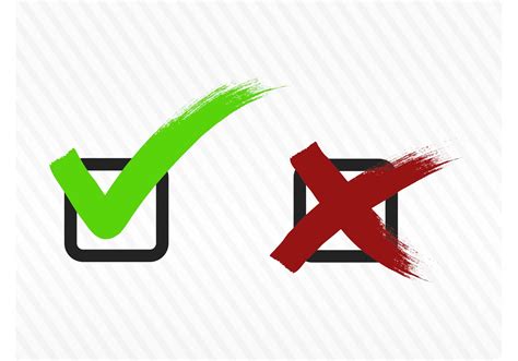 Check Mark Vector Art