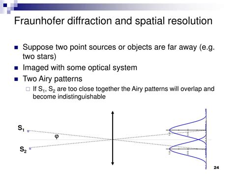 PPT Fraunhofer Diffraction Multiple Slits Circular Aperture
