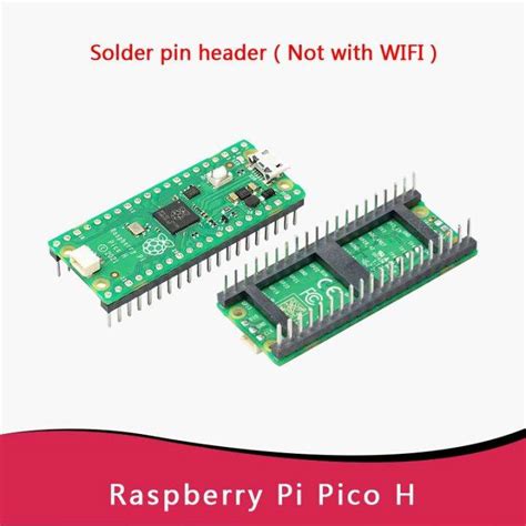 Raspberry Pi Pico W ของแท้พร้อมบอร์ดพัฒนาไร้สาย Wifi Pico หรือ Pico H พร้อมส่วนหัวของขารองรับ