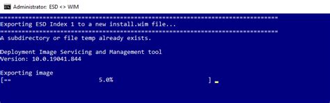 how to convert esd to wim install esd to install wim in windows iso
