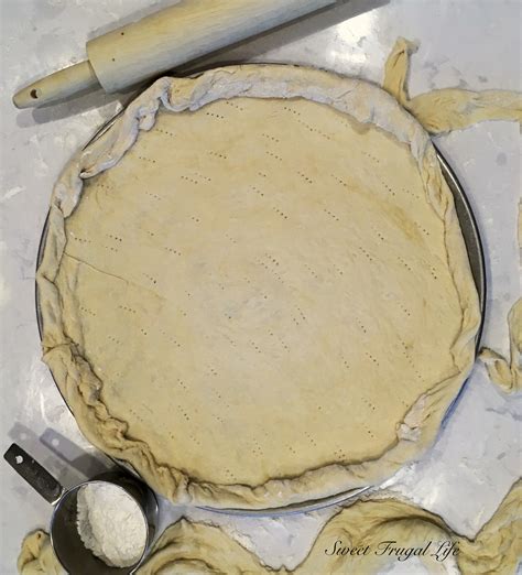Easy Homemade Pizza Crust Recipe Sweet Frugal Life