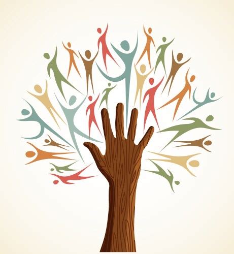 Hand Tree Vector Images Over 180000