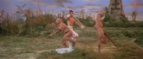 Asian Shirtless Warrior Fight And Slashed Dead