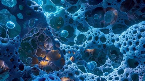 Premium Photo Abstract Neural Network Visualization With Intricate