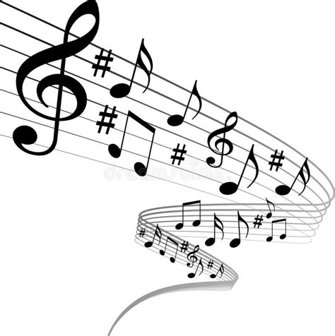 Music Scroll Stock Illustrations 6047 Music Scroll Stock