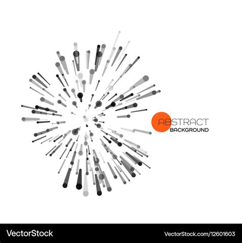 Explosion Lines Royalty Free Vector Image Vectorstock