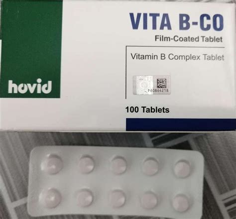 Hovid Vita B Co 100 Tabs Shopee Malaysia