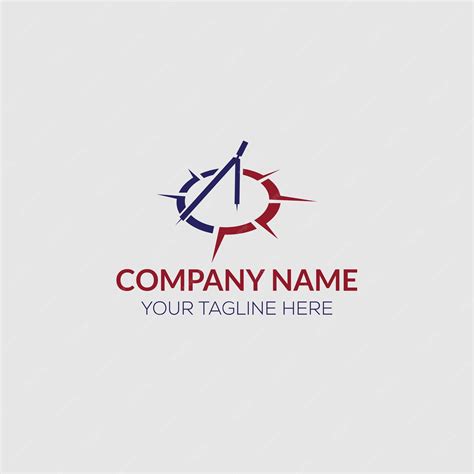 Premium Vector Compass Logo Design Template