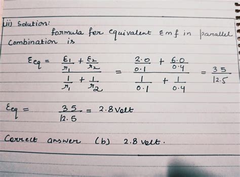 When The Terminals Of A Cell Are Connected To A Conductor Of Resistance