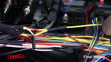 Final Wiring For Police Lights In Signal USA S Dodge Charger Demo Vehicle YouTube