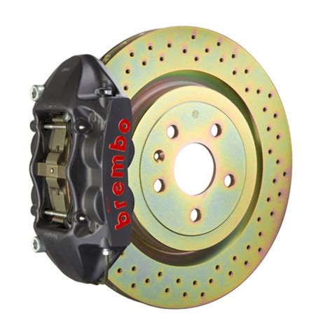 Brembo 10 15 Camaro V6 Rear Gts 4 Piston Cast 365x28 1pc Rotor Drilled