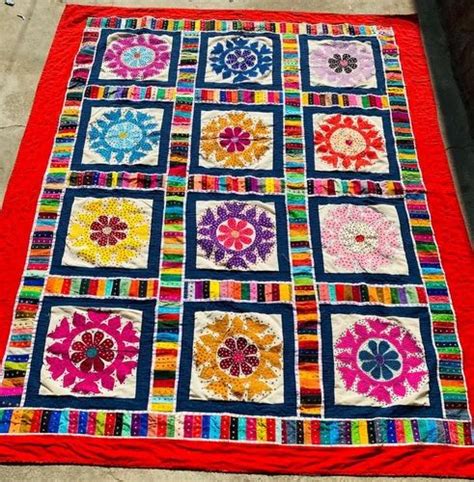Many Colours Cotton Flower Bed Sheet Size 108cm At Rs 1700piece In