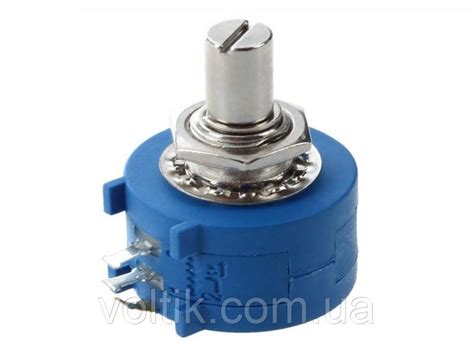 Купить Потенциометр многооборотный 3590S-2-104L BOURNS 100к 2W, цена 77 ...