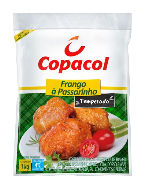 Copacol Produtos Frango à Passarinho Temperado Resfriado