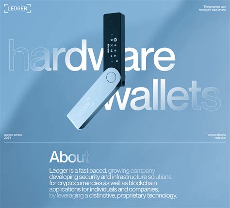 Ledger Corporate Site Redesign Ui Ux Design Behance