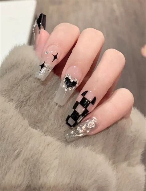 Goth Nails Edgy Nails Stylish Nails Soft Grunge Nails Grunge Nail Art Edgy Nail Art Pretty