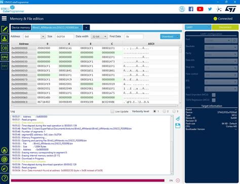 Serial Upload Not Working Anymore With Stm32cubepr Stmicroelectronics Community