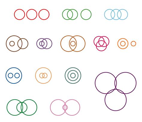 14 Ways To Arrange Three Circles Archimedes Lab Project