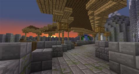 Building PMC Spawn Contest Entry Minecraft Map