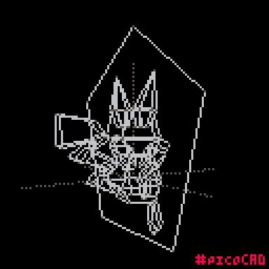 Pikachu PicoCAD By TomDoy