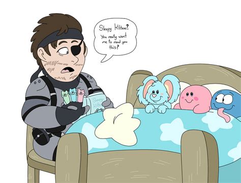 Bedtime Stories With Solid Snake By Luvi Verse On Deviantart