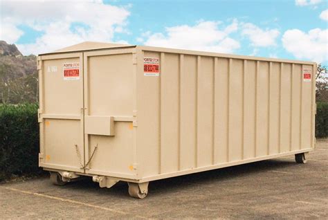 22 X 8 X 8 Roll Off Container Rent Porta Stor