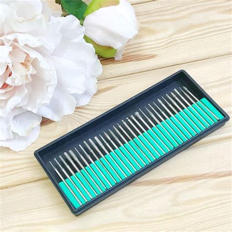 Набор алмазных фрез для маникюра и педикюру фото отзывы характеристики в интернет магазине