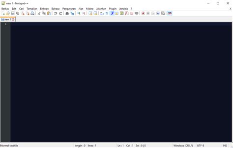Belajar Notepad Editor Web