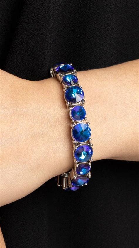 Paparazzi Jewelry Set 💙 Divine Iridescence Lop And Born To Bedazzled