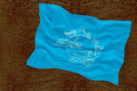 Premium Photo | National Flag of UPU Background with flag of UPU